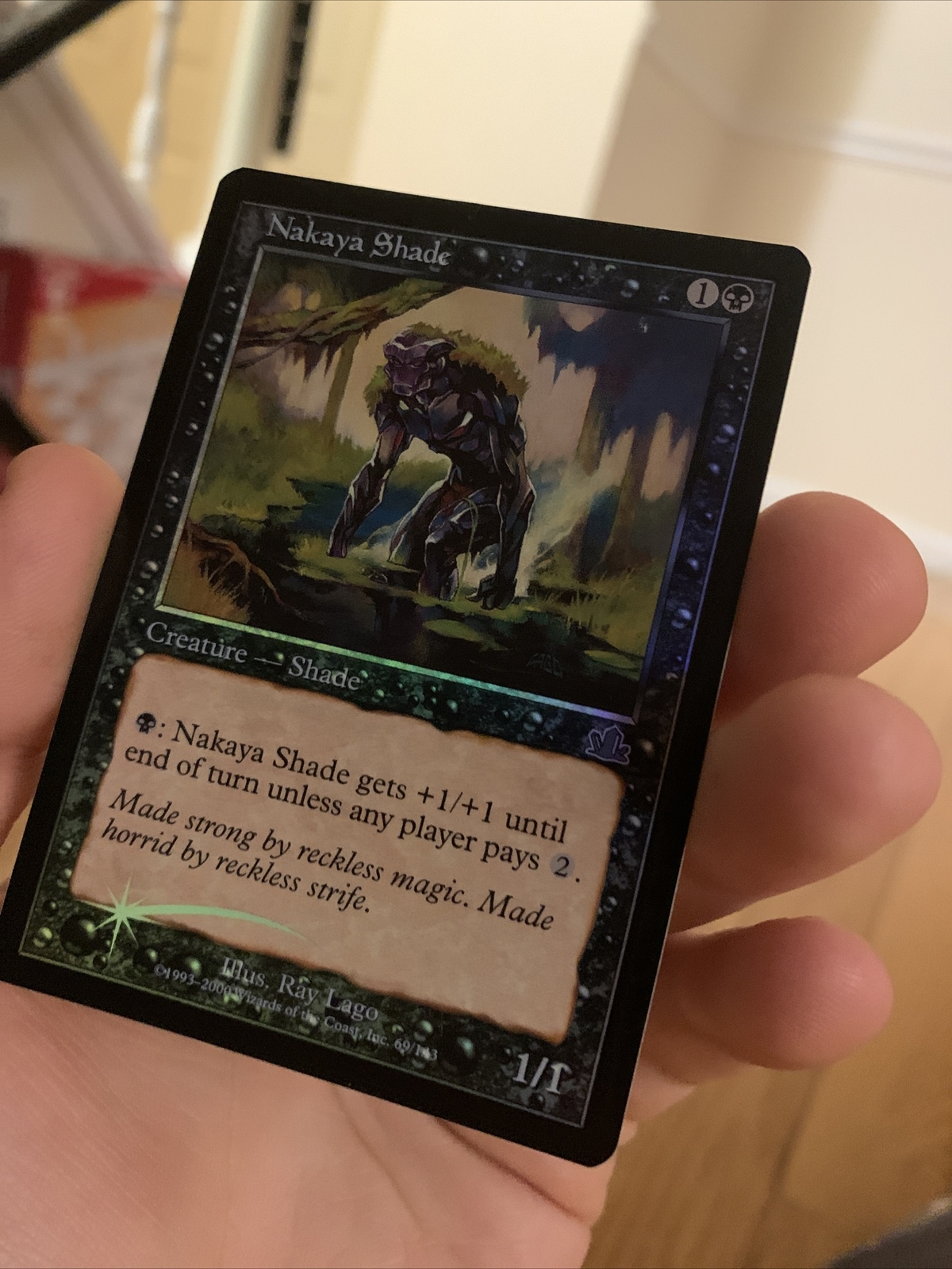 Magic the Gathering MTG Nakaya Shade (69) Prophecy MP FOIL | eBay