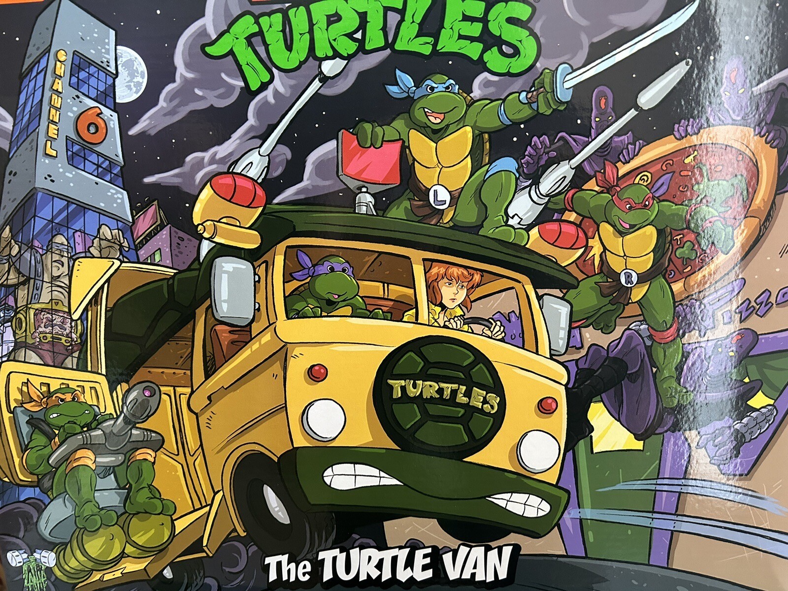 Two (2) NECA Teenage Mutant Ninja Turtles Turtle Van Party Wagons | eBay