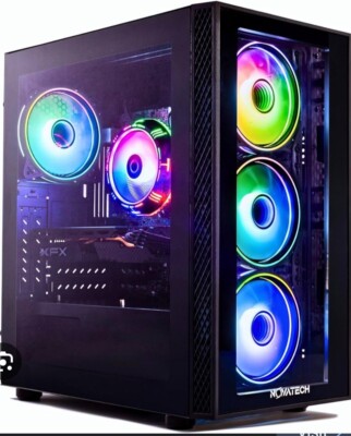 NOVATECH Phantom - Gaming PC Computer Desktop | eBay