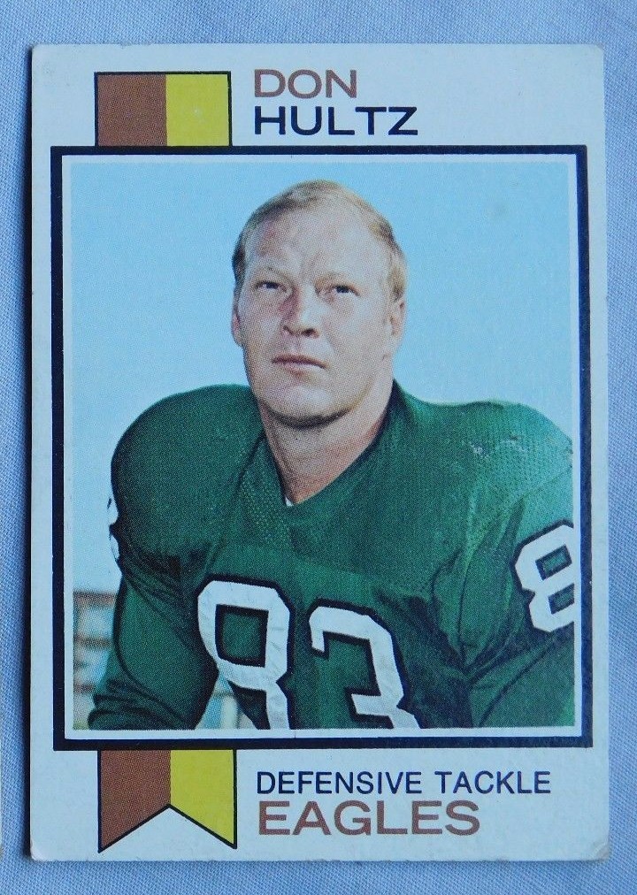 1973 Topps Don Hultz Eagles #194 Football Card ex | eBay