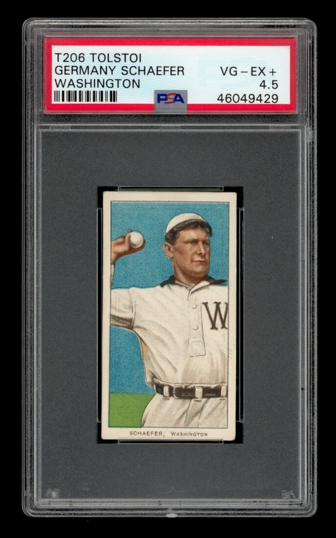 Most Watched T206 Baseball Cards on eBay