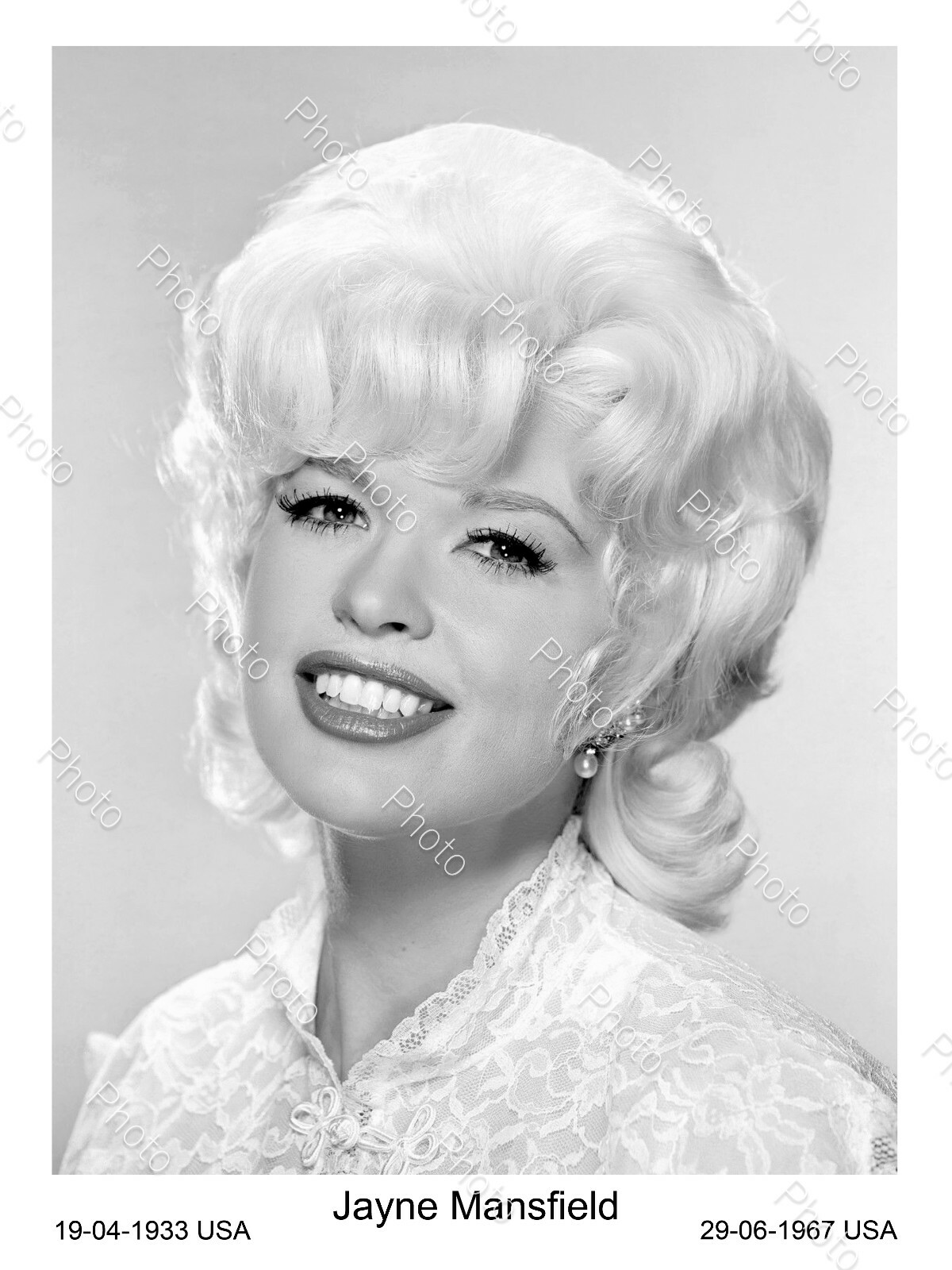 Jayne Mansfield Lisa Montell Astrid Allwyn Art Carney Donald Moffat ...