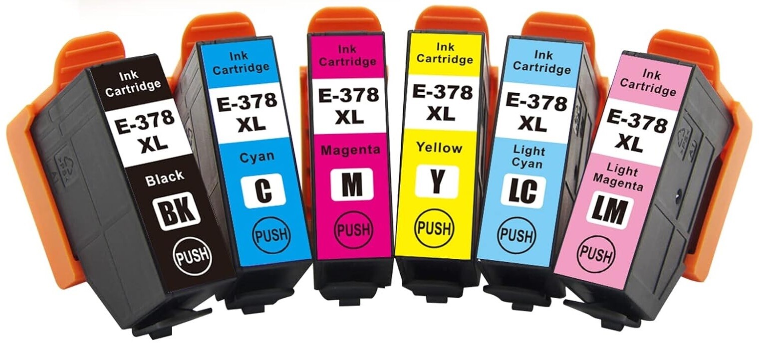Compatible E378XL Ink Cartridge For Epson XP-8500 XP-8505 XP-8600, XP ...