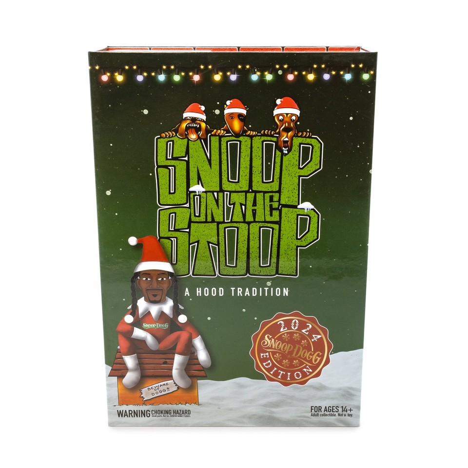 Snoop Dogg Snoop on The Stoop 12” Christmas Red Plush Figurine | eBay