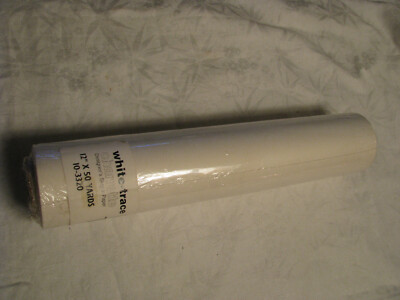 NEW White-Trace Charrette #905 Roll Sketch Paper 12" x 50 Yards | eBay