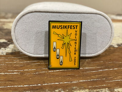 2005 Musikfest Bethlehem Pennsylvania US Concert Festival Pin Button ...