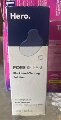 Hero Cosmetics Pore Release Blackhead Clearing Solution - Exfoliating 3 ...