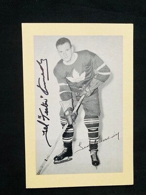 TED KENNEDY Signed Toronto Maple Leafs Bee Hive Group II Photos | eBay