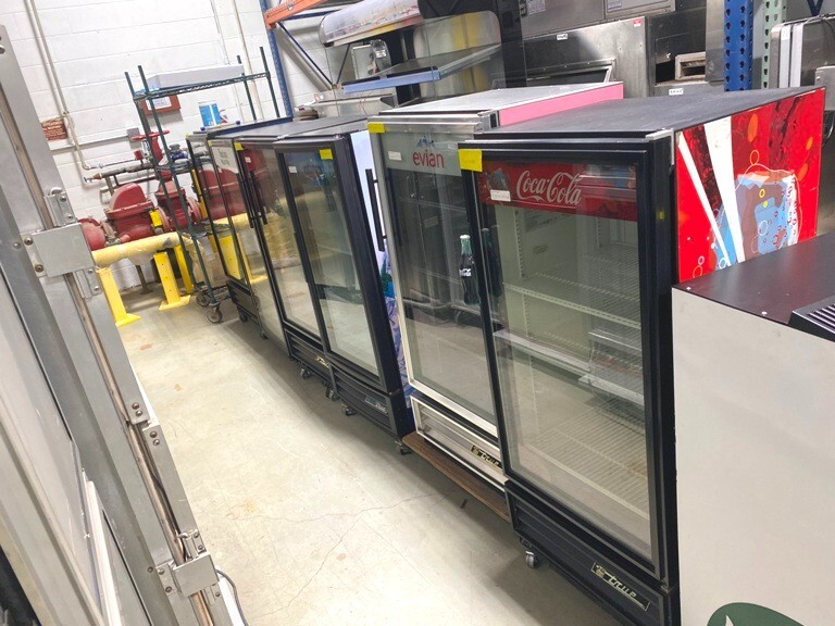Cooler True GDM-10PT / Pass-Through Refrigerated 2 Glass Doors ...