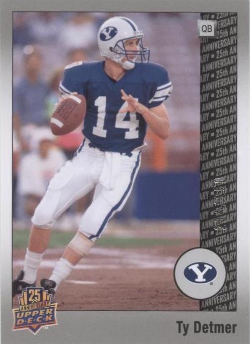 2014 Upper Deck 25th Anniversary - Ty Detmer #52 Silver /250 for sale ...