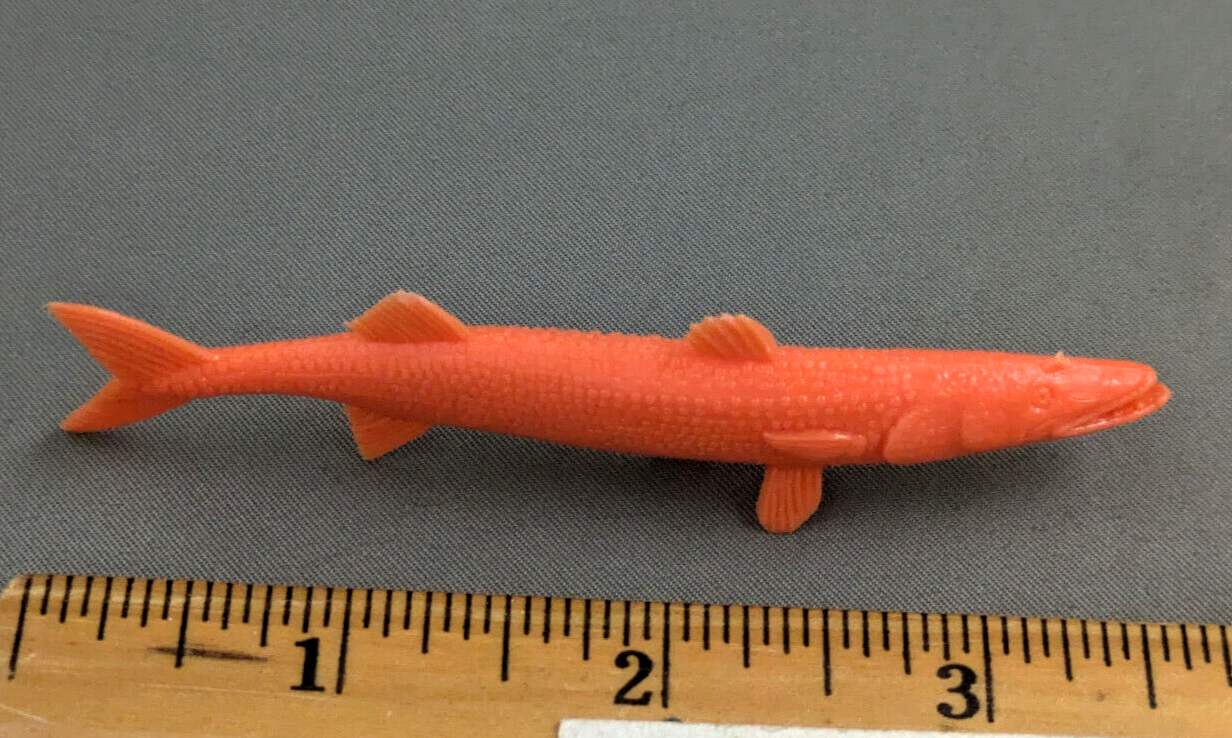 MPC Nabisco Orange Barracuda Cereal Premium Vintage 1960s Plastic Fish ...