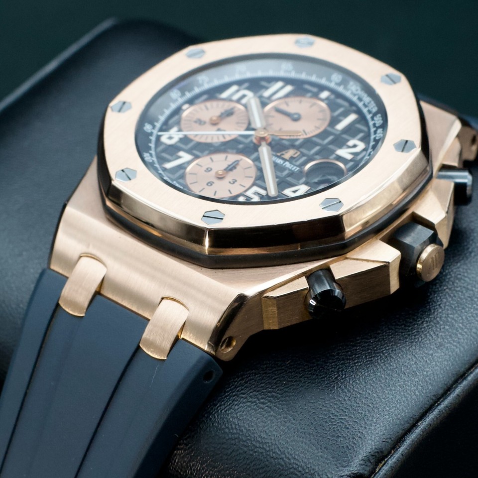 Audemars Piguet Royal Oak Offshore Chronograph Half Brick 26470OR Black ...
