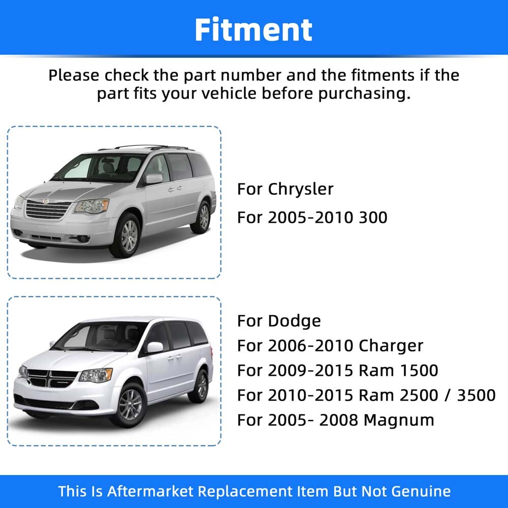 5113049AA Windshield Washer Nozzle for Dodge Grand Caravan Chrysler ...