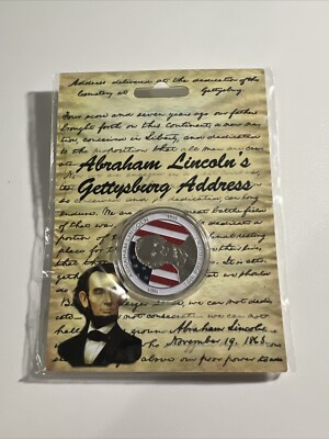 Abraham Lincoln's Gettysburg Address Collectors Coin NEW | eBay