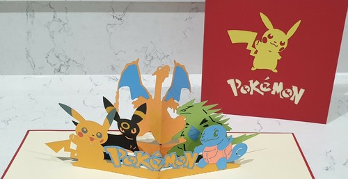 3D Pop Up Pokemon Card. For All Occasions. | eBay UK