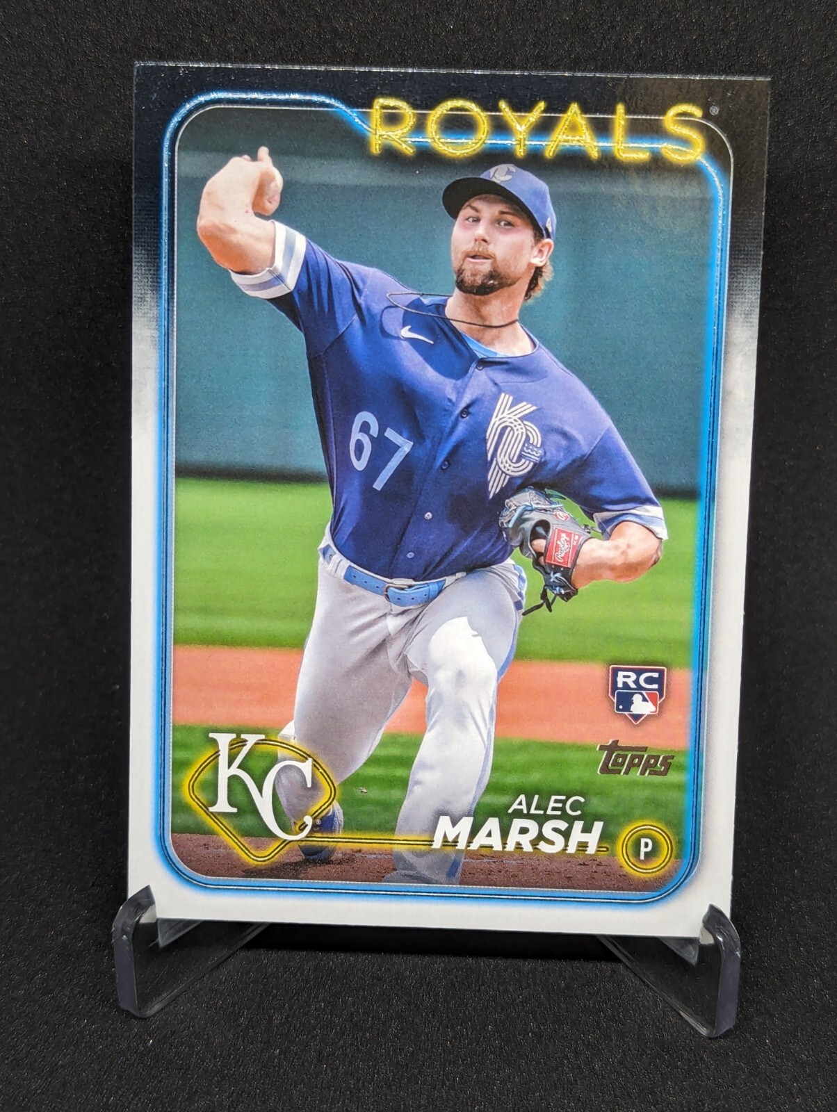 2024 Topps Series 1 Alec Marsh RC #163 Kansas City Royals | eBay