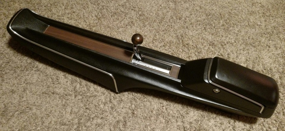1971 Cutlass & 442 Walnut Automatic Console Kit Wood / Chrome / PRNDSL ...