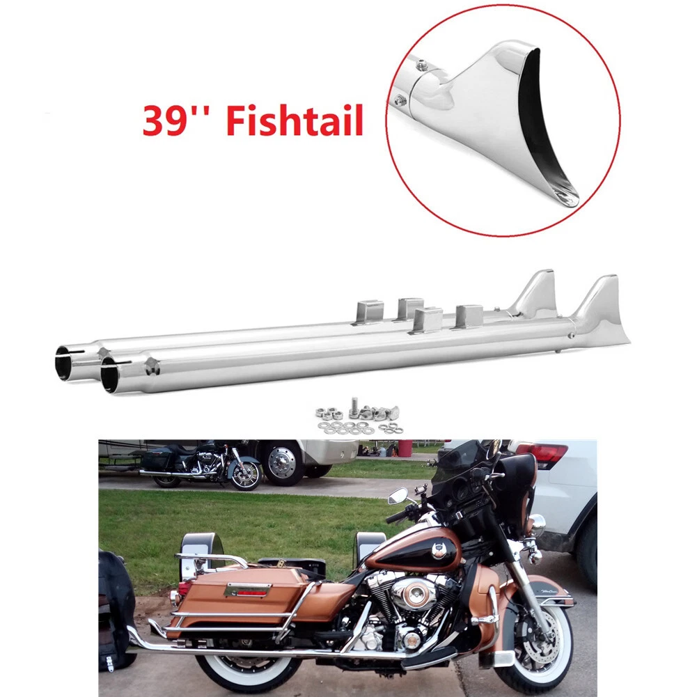 Fishtail Exhaust For Baggers