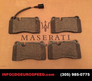MASERATI GHIBLI BREMBO FRONT BRAKE PAD SET OEM # 980157007 BASE MODEL 4 ...