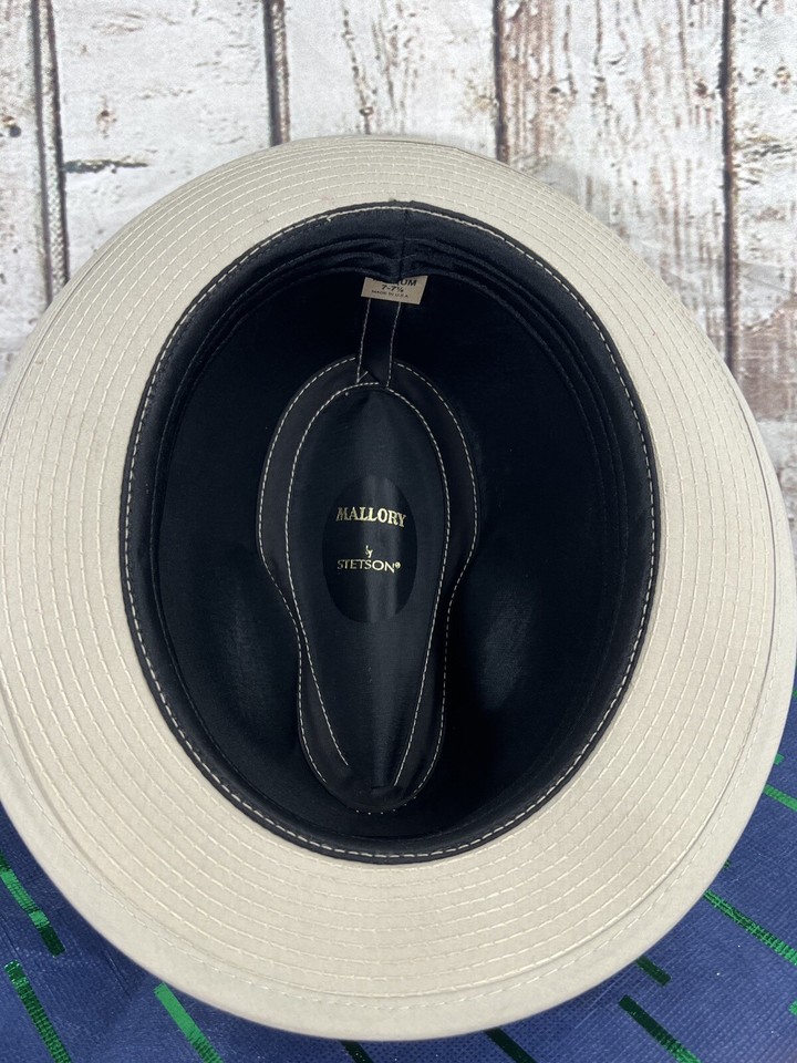 Mallory by Stetson Light Gray 7-1/8 Fedora | eBay