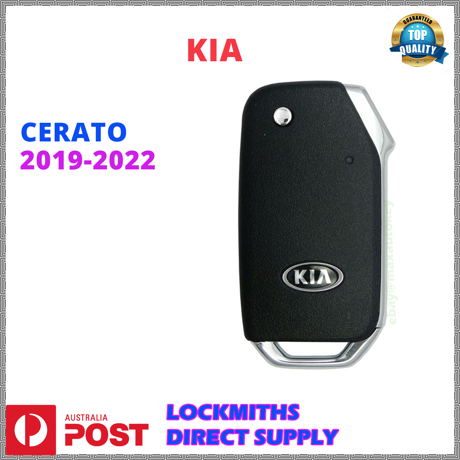 KIA CERATO GENUINE REMOTE KEY 2019 2020 2021 2022 | eBay Australia