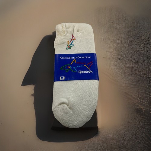 VTG Reebok Socks Womens Greg Norman Collection Cotton Blend Size 9-11 ...