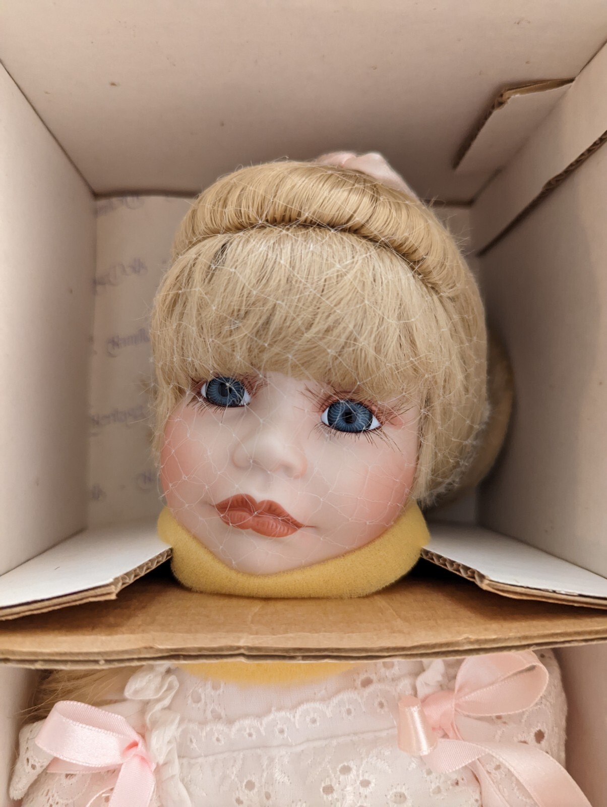 Hamilton Collection Heritage Dolls Collector Porcelain Doll - Heather ...