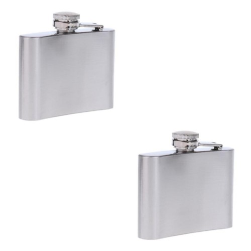 1/2/3 110ml Stainless Steel Hip Flask Portable Whisky Bottle for Travel ...
