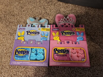 Peeps Limited Edition Bunny Princess and Bunny Prince | eBay