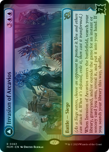 Invasion of Arcavios FOIL, March of the Machine, MTG MOM NM/M | eBay