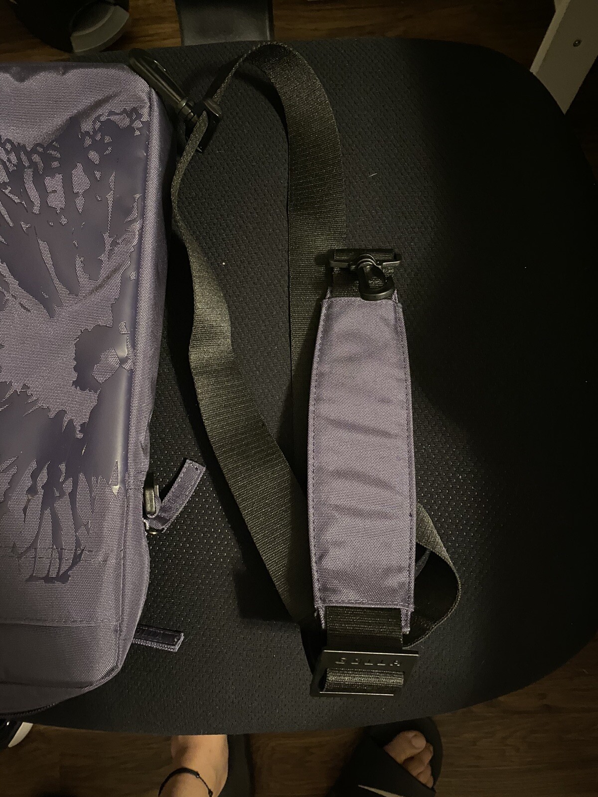 EUC Golla Purple Canvas Vertical Laptop Bag w/Adjustable Strap | eBay