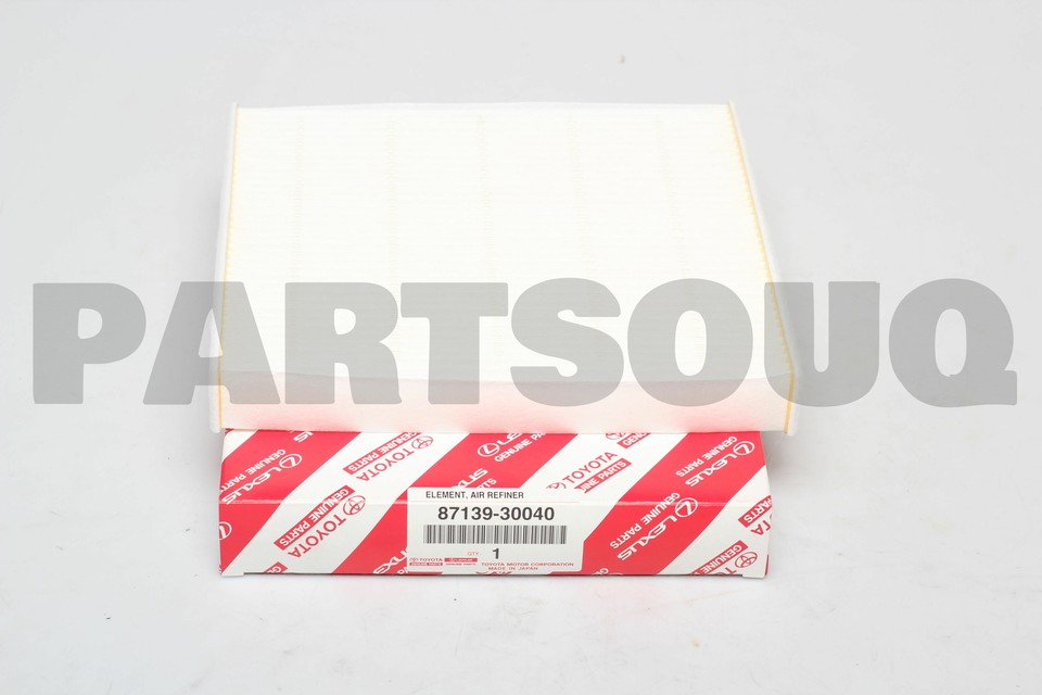 8713930040 Genuine Toyota ELEMENT, AIR REFINER 87139-30040 | eBay