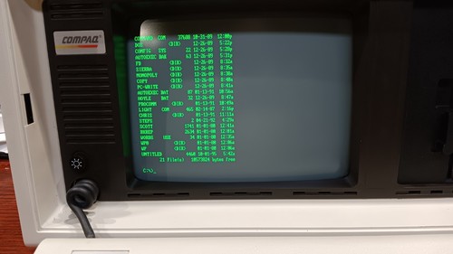 VINTAGE Compaq Portable Computer - Model 101709 | eBay