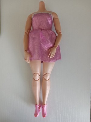 Barbie Made To Move Curvy Body OOAK Good for Parts BROKEN NECK PEG | eBay