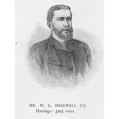 WILLIAM LUCAS-SHADWELL MP for Hastings - Antique Print 1895 | eBay UK