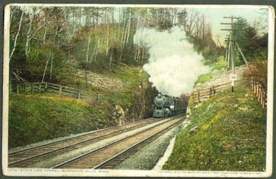 State Line RR Tunnel Brekshire MA postcard | eBay