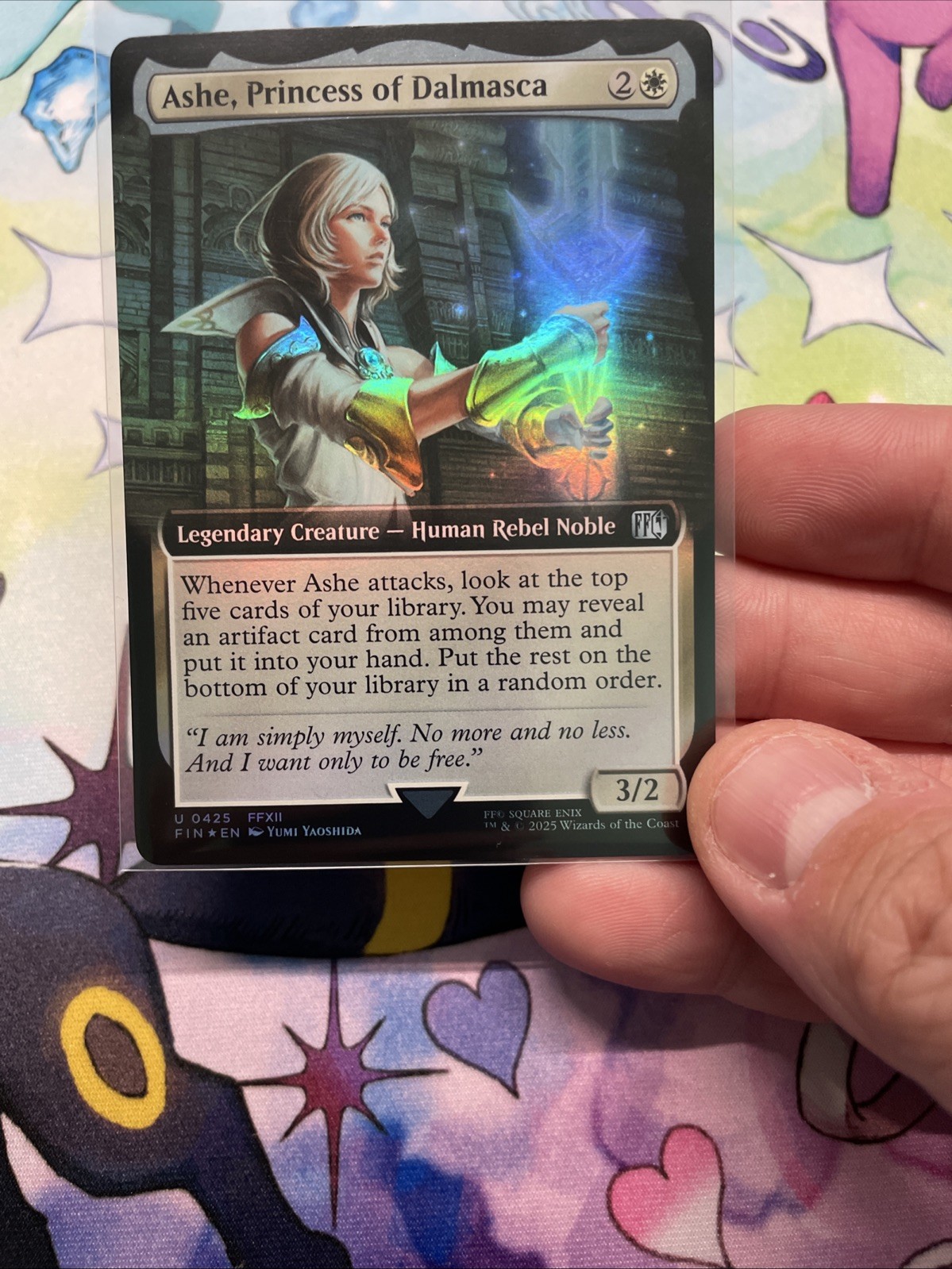 Ashe, Princess of Dalmasca Extended Art Foil (FIN) Final Fantasy MTG ...