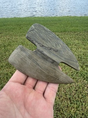Native American Winged Bannerstone Artifact Arrowhead Slate | eBay