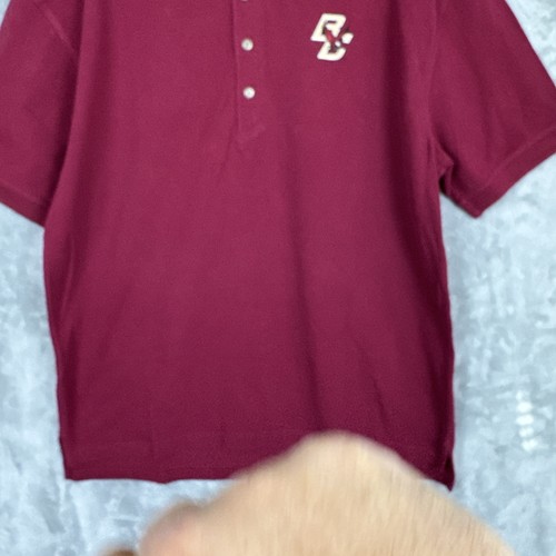 Vintage Reebok Boston College Eagles Official Team Sideline Polo Men’s ...