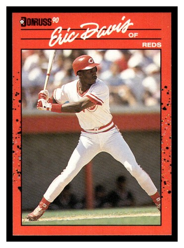 1990 Donruss #233 Eric Davis - Cincinnati Reds | eBay