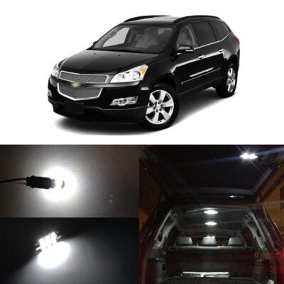16 x White LED Interior Bulbs License Plate Lights 2009-2016 2017 Chevy ...