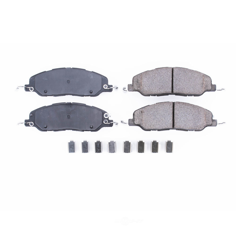 PowerStop 171463 Disc Pads and Brake Shoes - Disc Brake Pad Set, Front ...