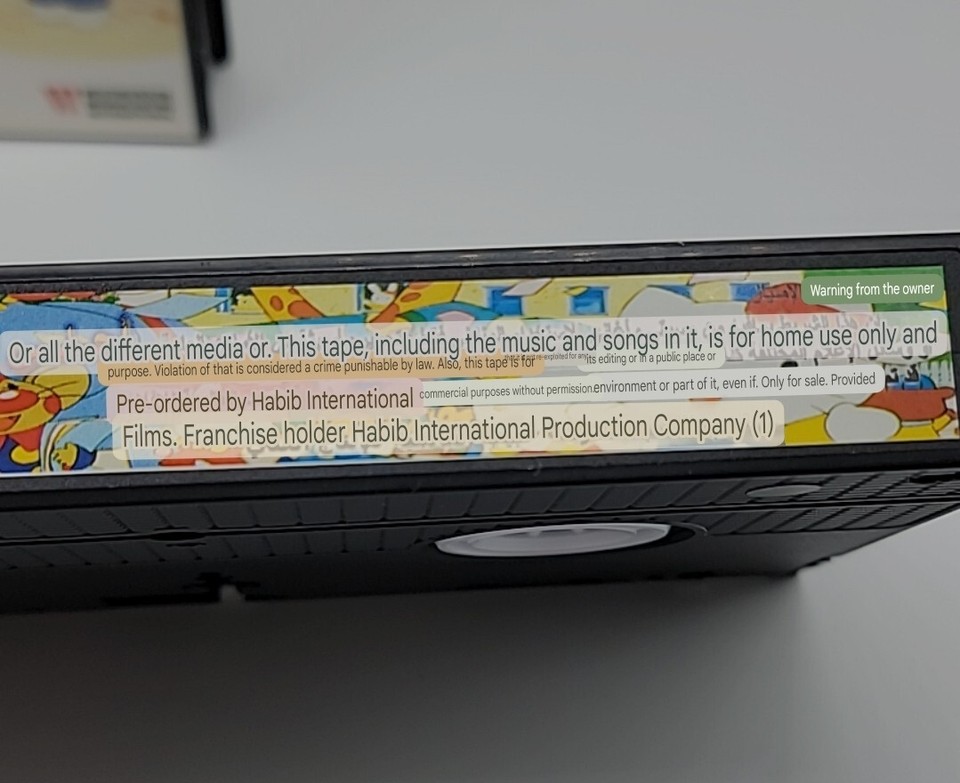 Sanrio Vhs Hello kitty Pekkle Pochacco Keroppi Arabic | eBay