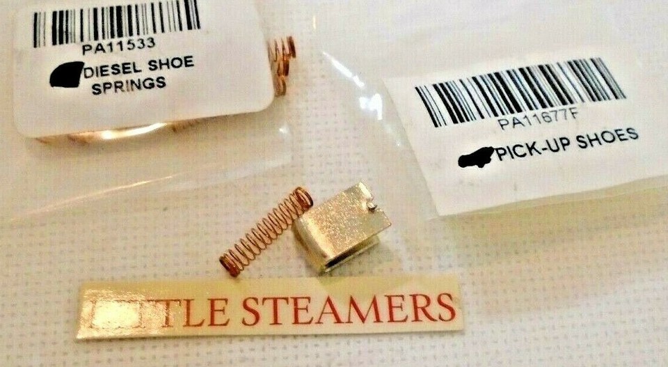AMERICAN FLYER DIESEL & STEAMER PICK-UP SHOE KIT SPRING & SHOE & BOX ...