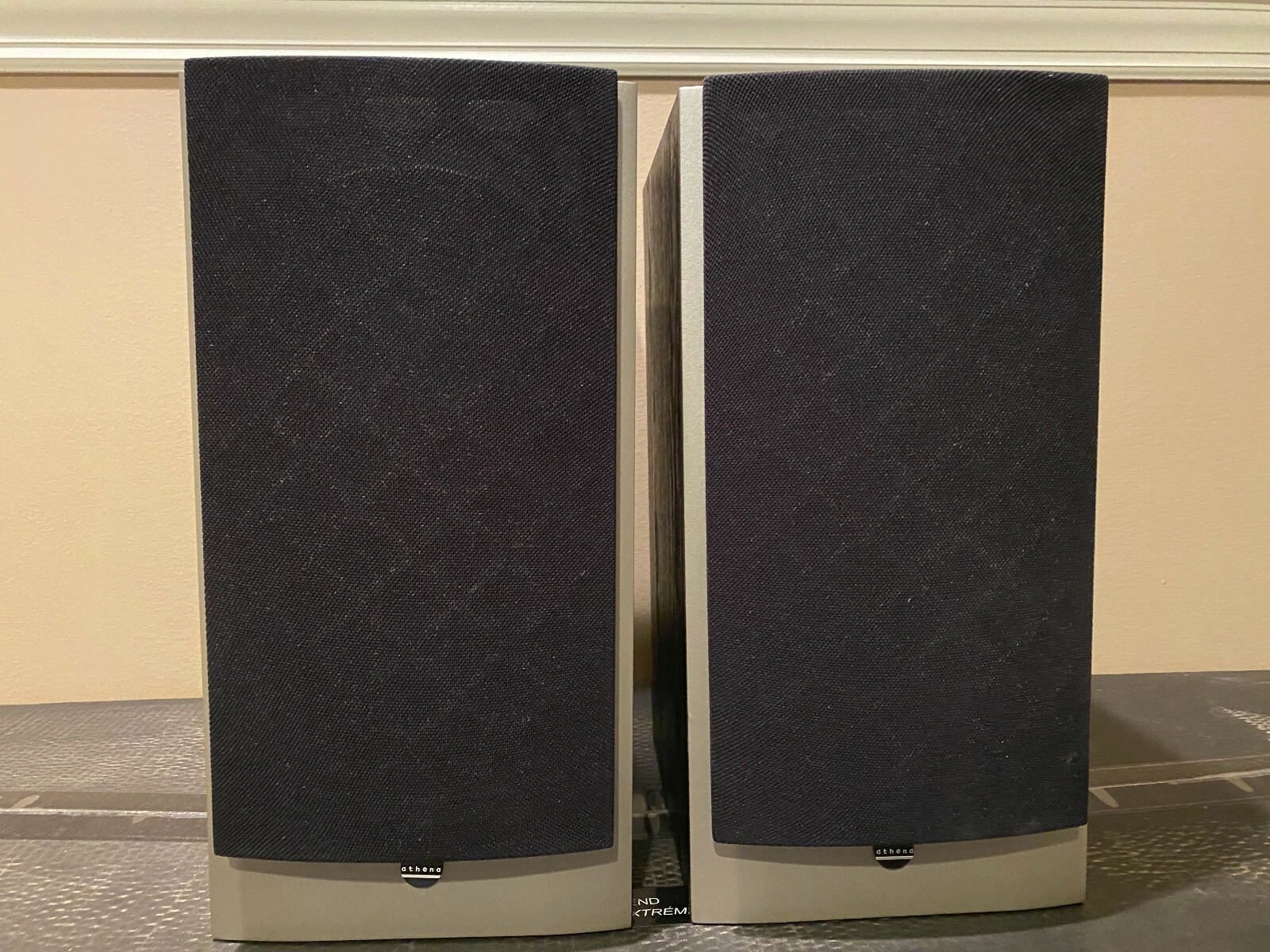 Athena Technologies Audition AS-B2-1 Bookshelf Speakers - Black - Pair ...