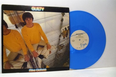 MIKE OLDFIELD guilty (blue vinyl) 12 INCH EX/VG+, VS24512, vinyl ...