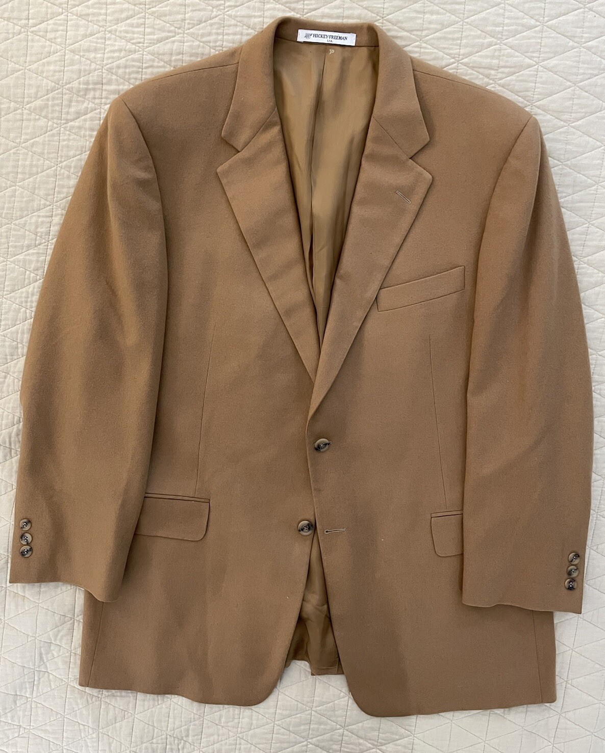 HICKEY FREEMAN LTD Pure Cashmere Jacket in Vicuña Col… - Gem