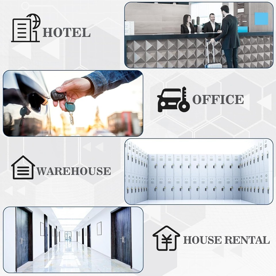 Key Drop Box for Automotive, Key Return Box Wall Mount, Anti-Thief ...