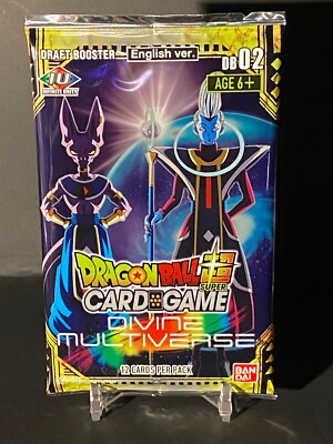 Dragon Ball Super Draft Box 5 Divine Multiverse Booster Pack Factory ...