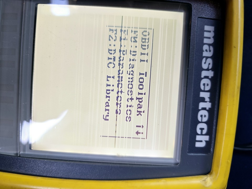 Vetronix Mastertech Scan Tool SCREEN ISSUES | eBay